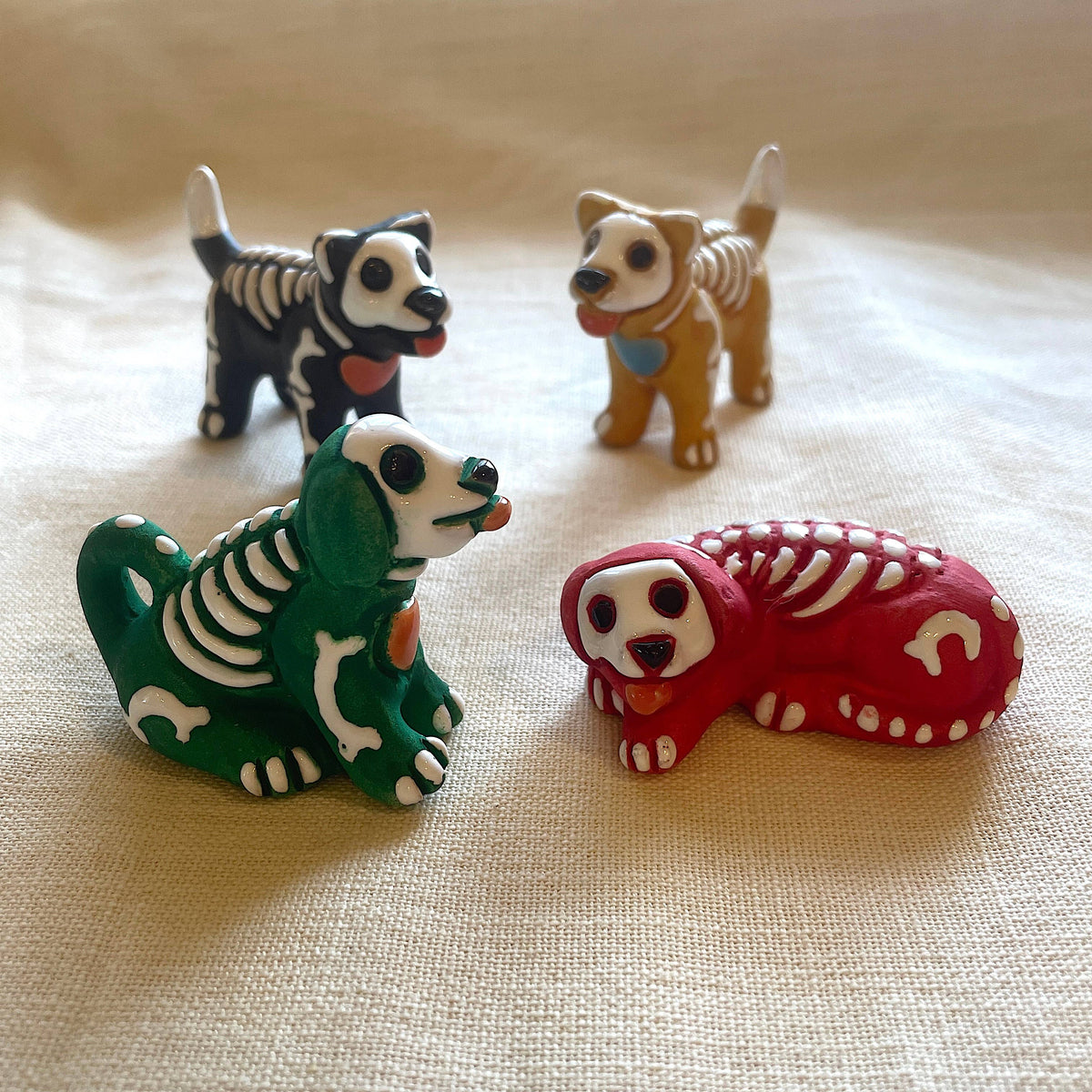 Ceramic Skelly Dog - Large – Maker's Loft Boutique